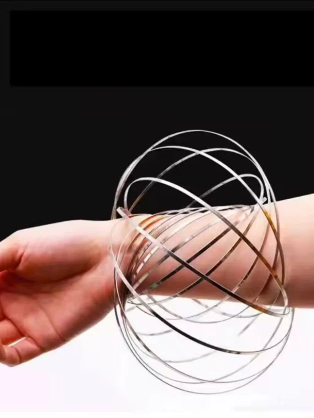 Lakeshore | Toys | New Spinner Stainless Steel Flow Fidget Toy Flowing ...